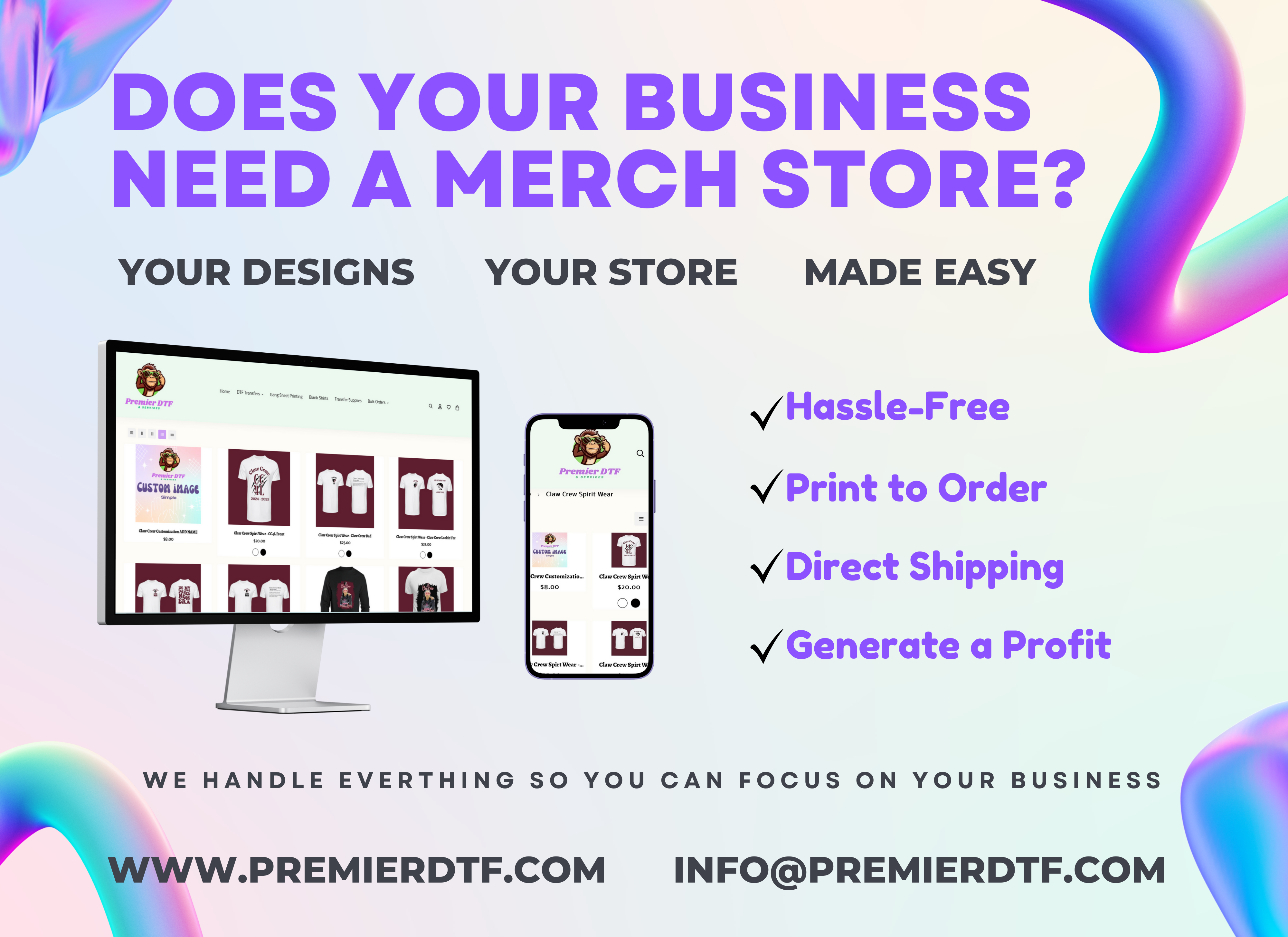Build Your Own Merch Store